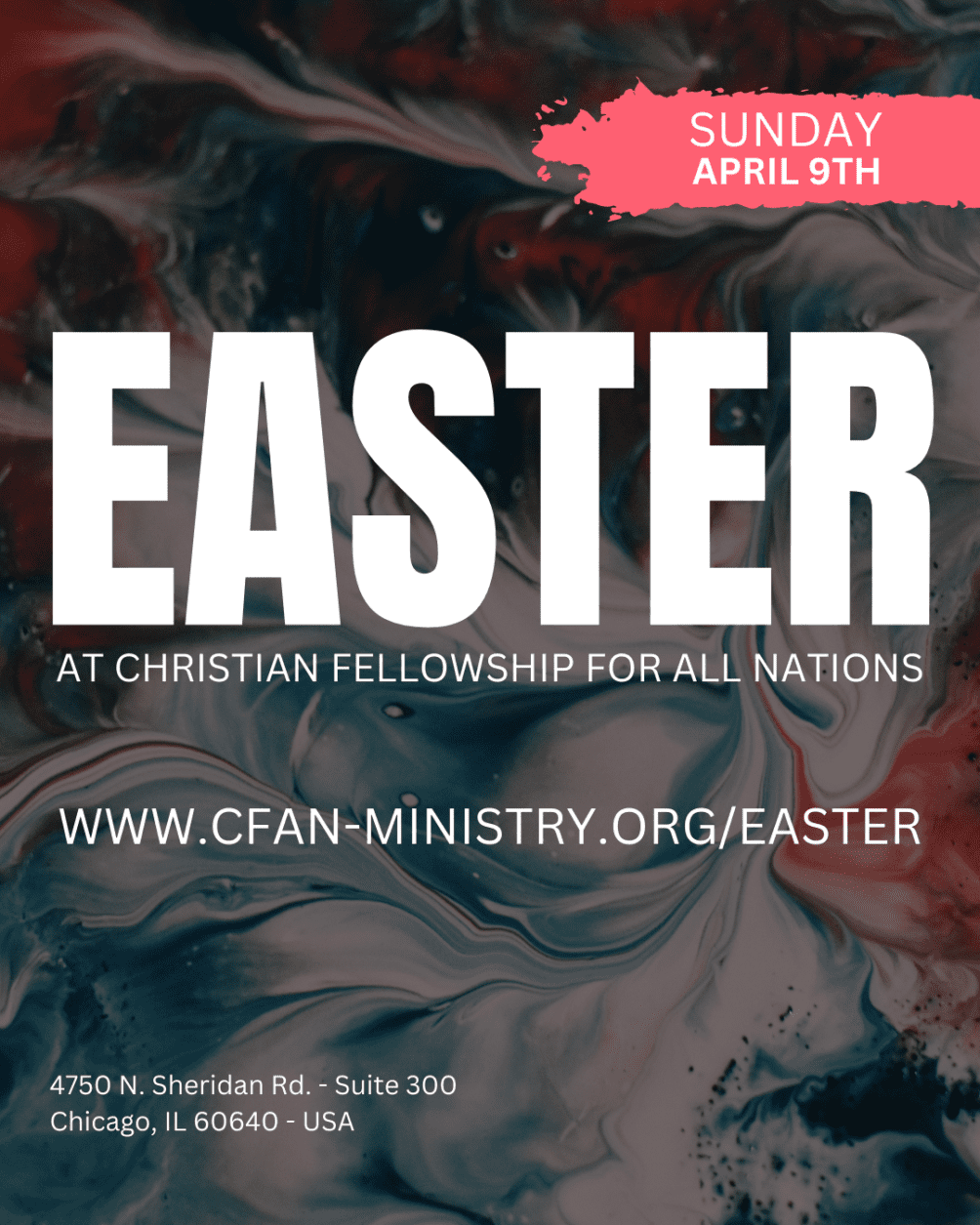 Easter Service – Christian Fellowship For All Nations