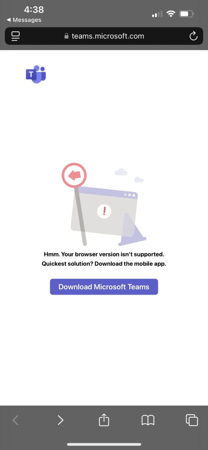 iPhone Users: How to Join MS Teams Meetings Without Installing Teams ...
